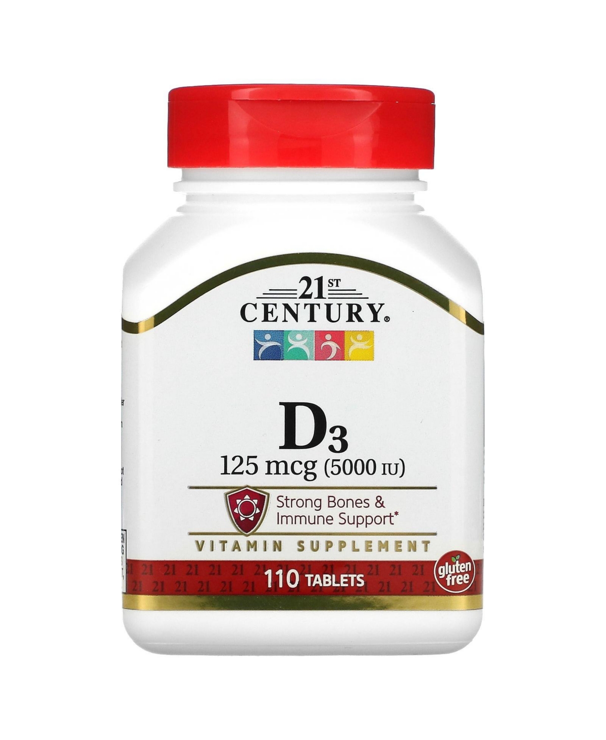 Click here for 21st Century Vitamin D3 125 mcg (5 000 Iu) - 110 T... prices
