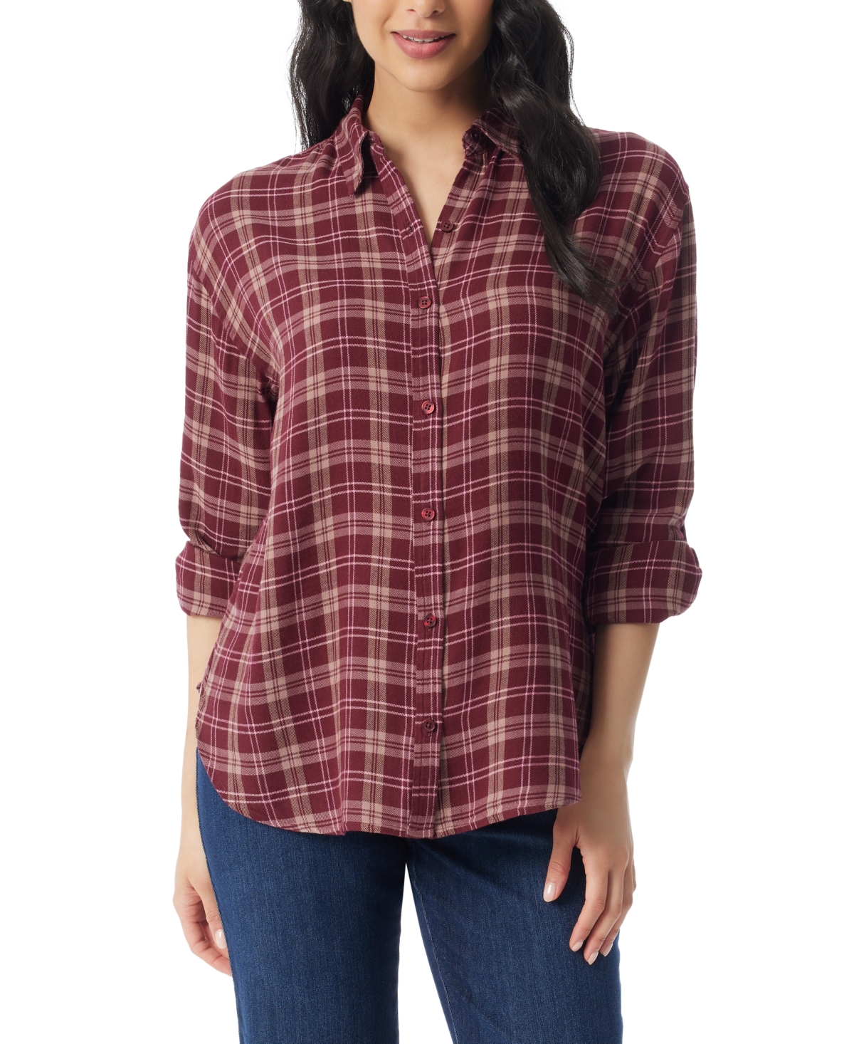 Click here for Gloria Vanderbilt Womens Amanda Button-Front Shirt... prices
