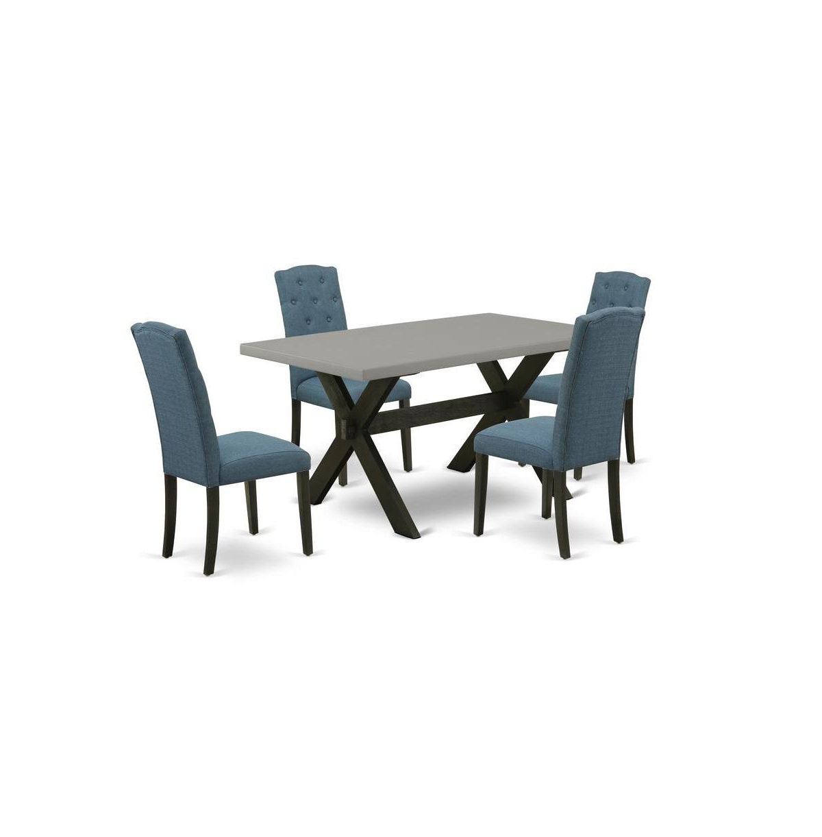 Click here for East West Furniture 5-Pc Kitchen Dining Room Set -... prices