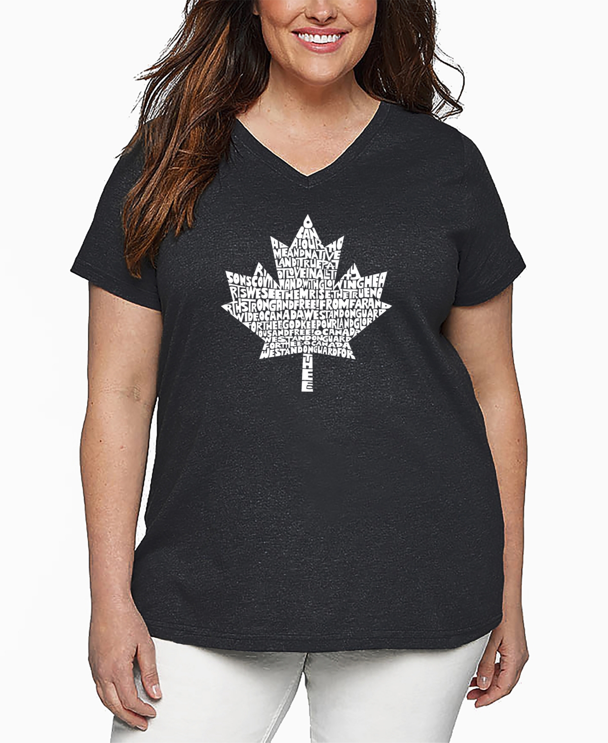 Click here for La Pop Art Plus Size Record Canadian National Anth... prices