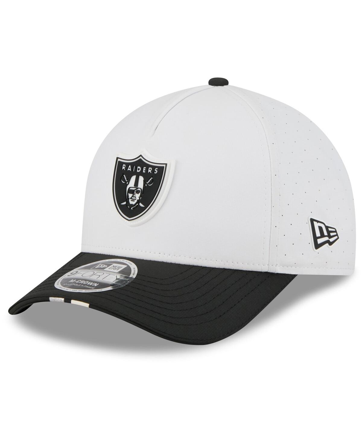 Click here for New Era Mens White/Black Las Vegas Raiders 2025 Nf... prices