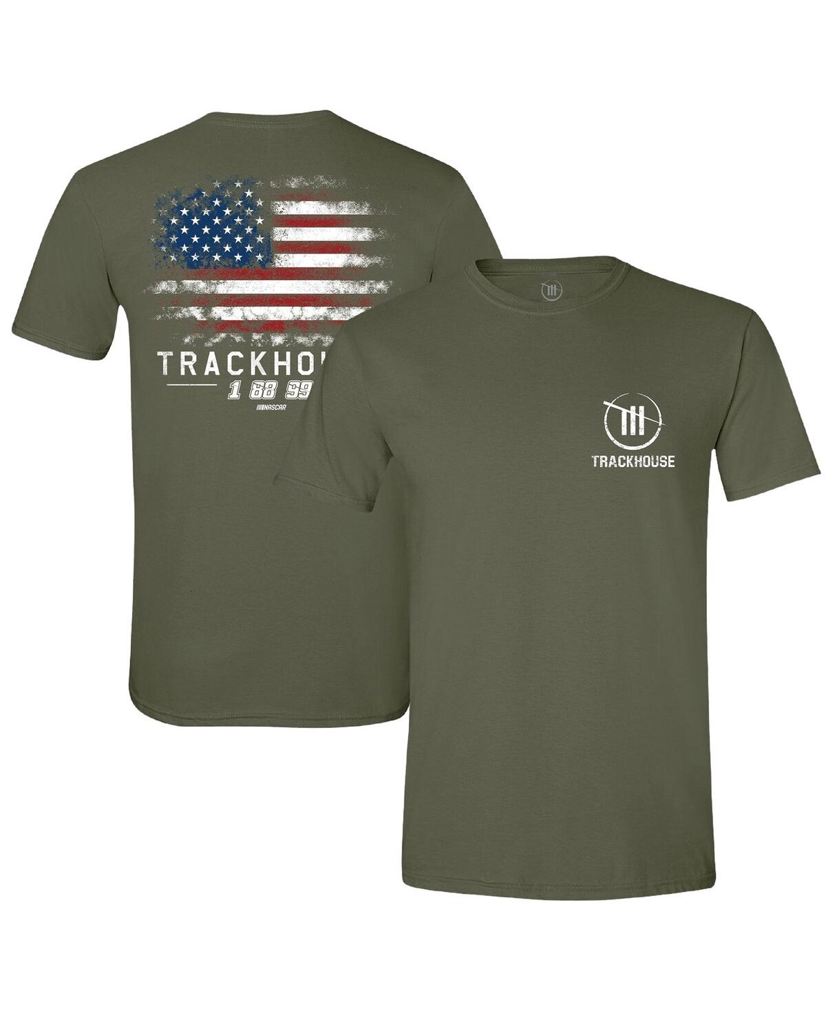 Click here for Trackhouse Racing Team Collection Mens Green Track... prices