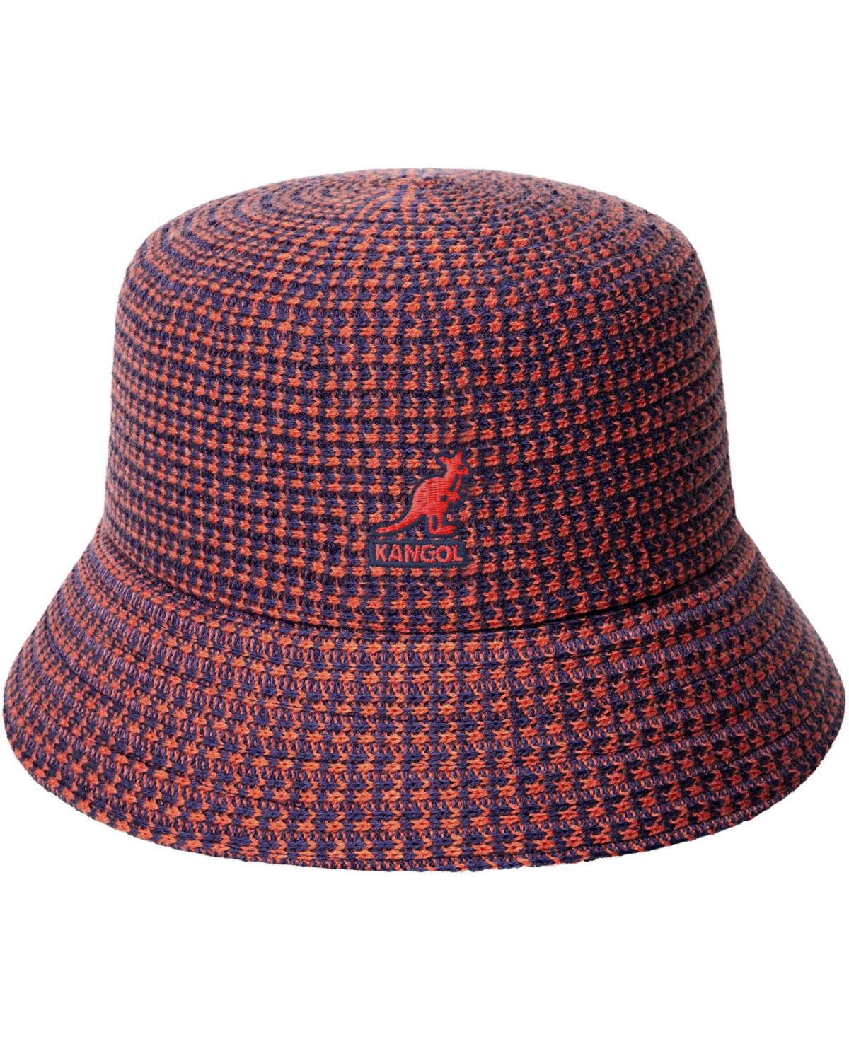 Click here for Kangol Mens Grid Knit Bucket - Hazy indigo prices