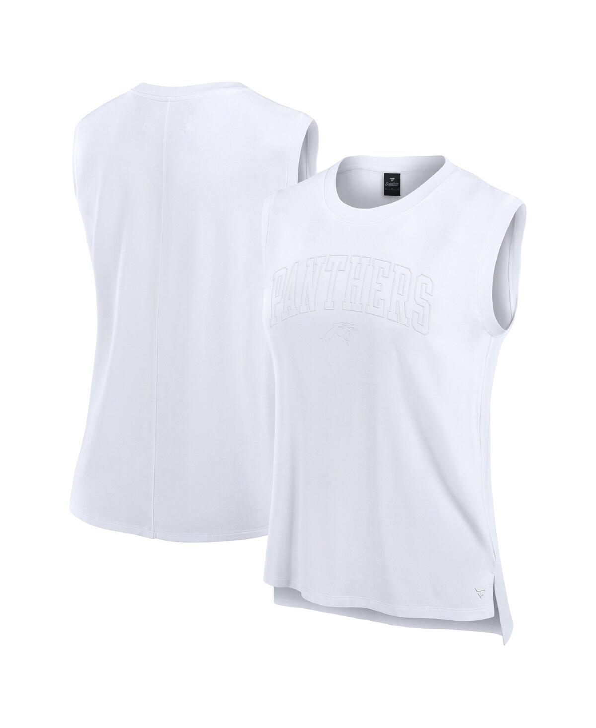 Click here for Fanatics Womens White Carolina Panthers Studio Gym... prices