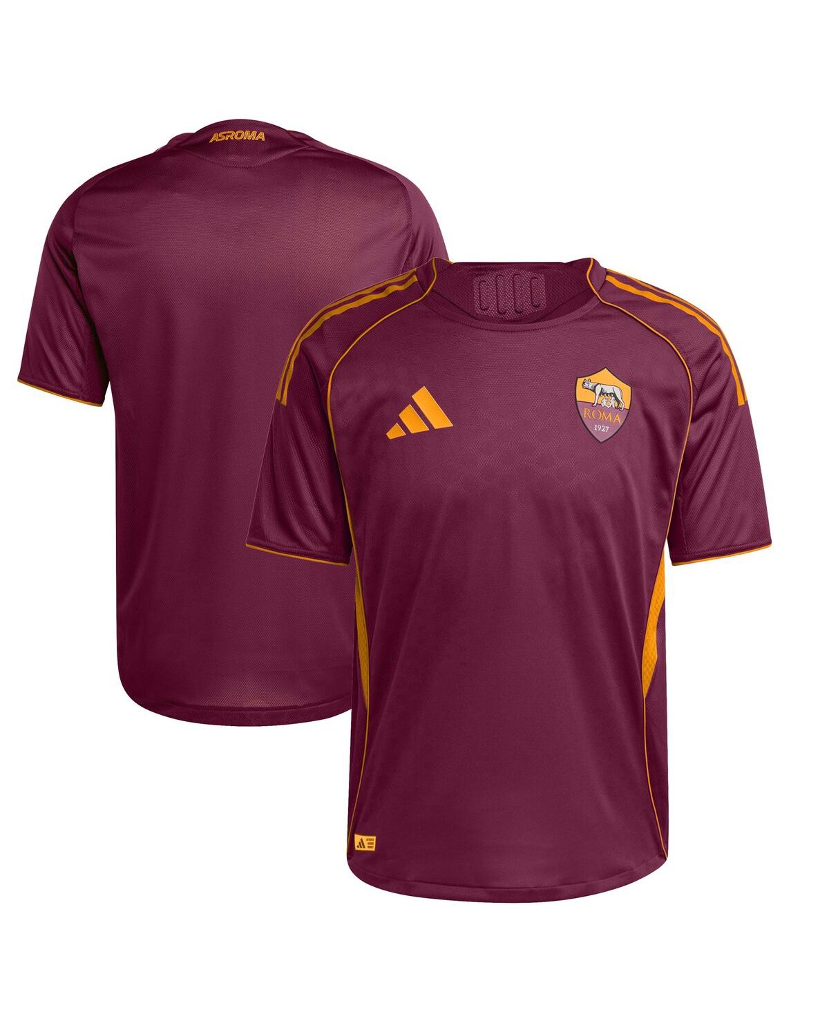 Click here for Adidas Mens Red As Roma 2025/26 Home Authentic Jer... prices