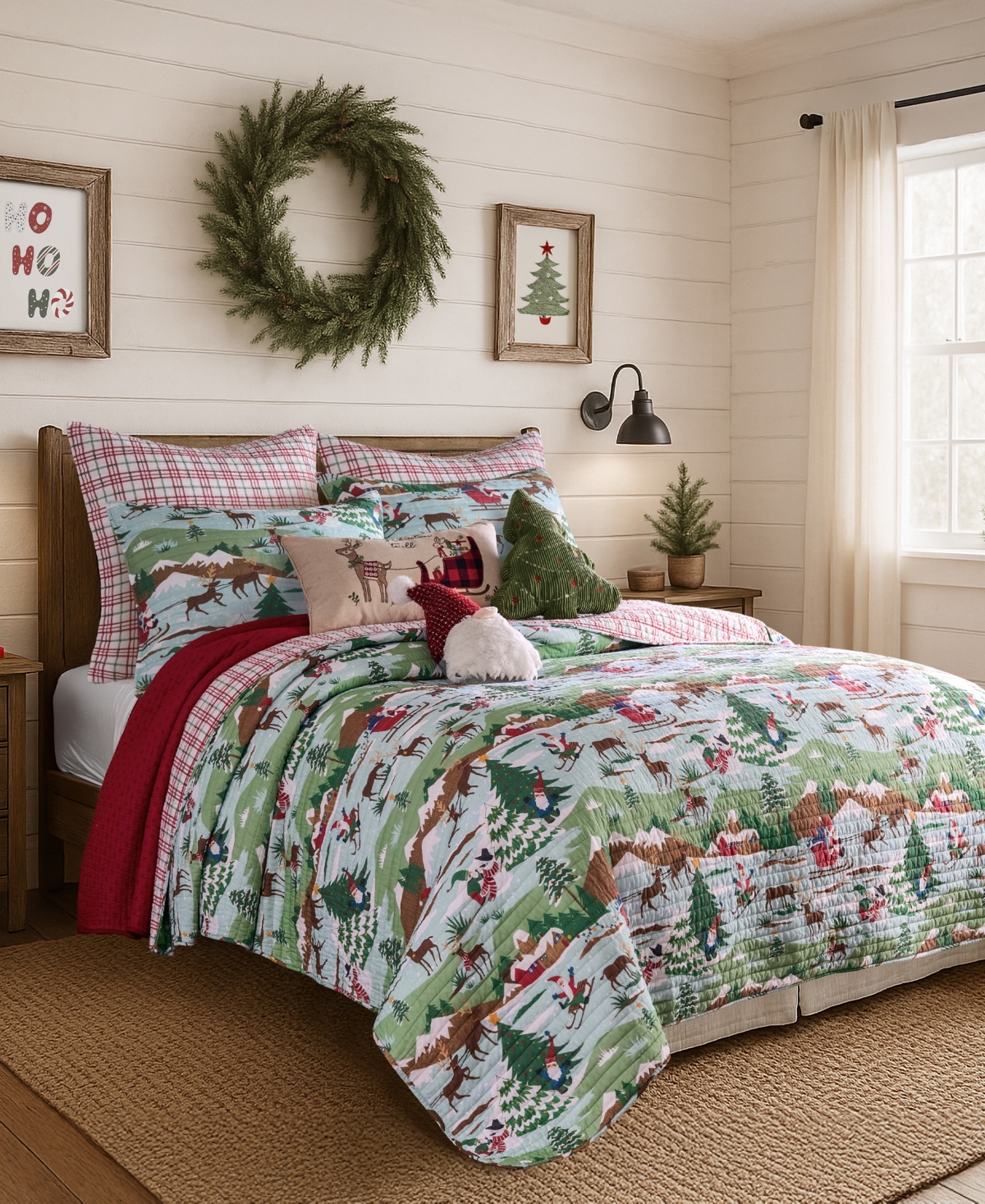 Click here for Levtex Home Merry Mountains Reversible 2-Pc. Quilt... prices