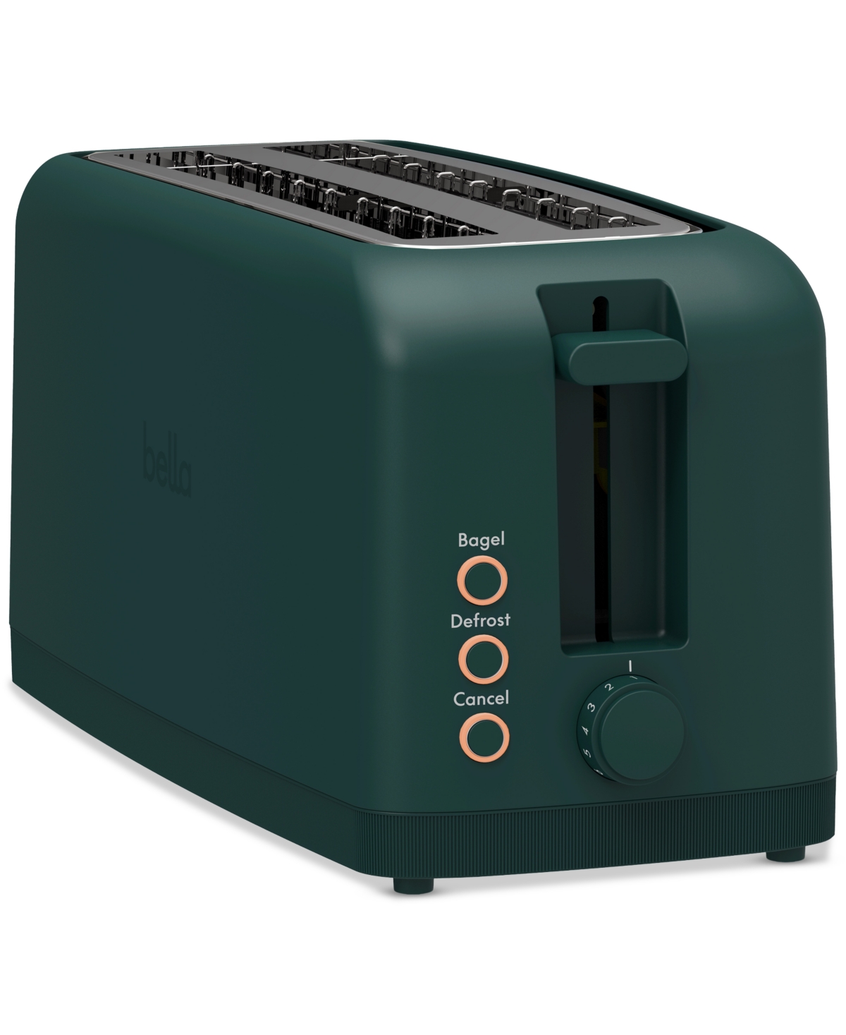Bella 4-Slice Slim Toaster 35246 - Forest Gre