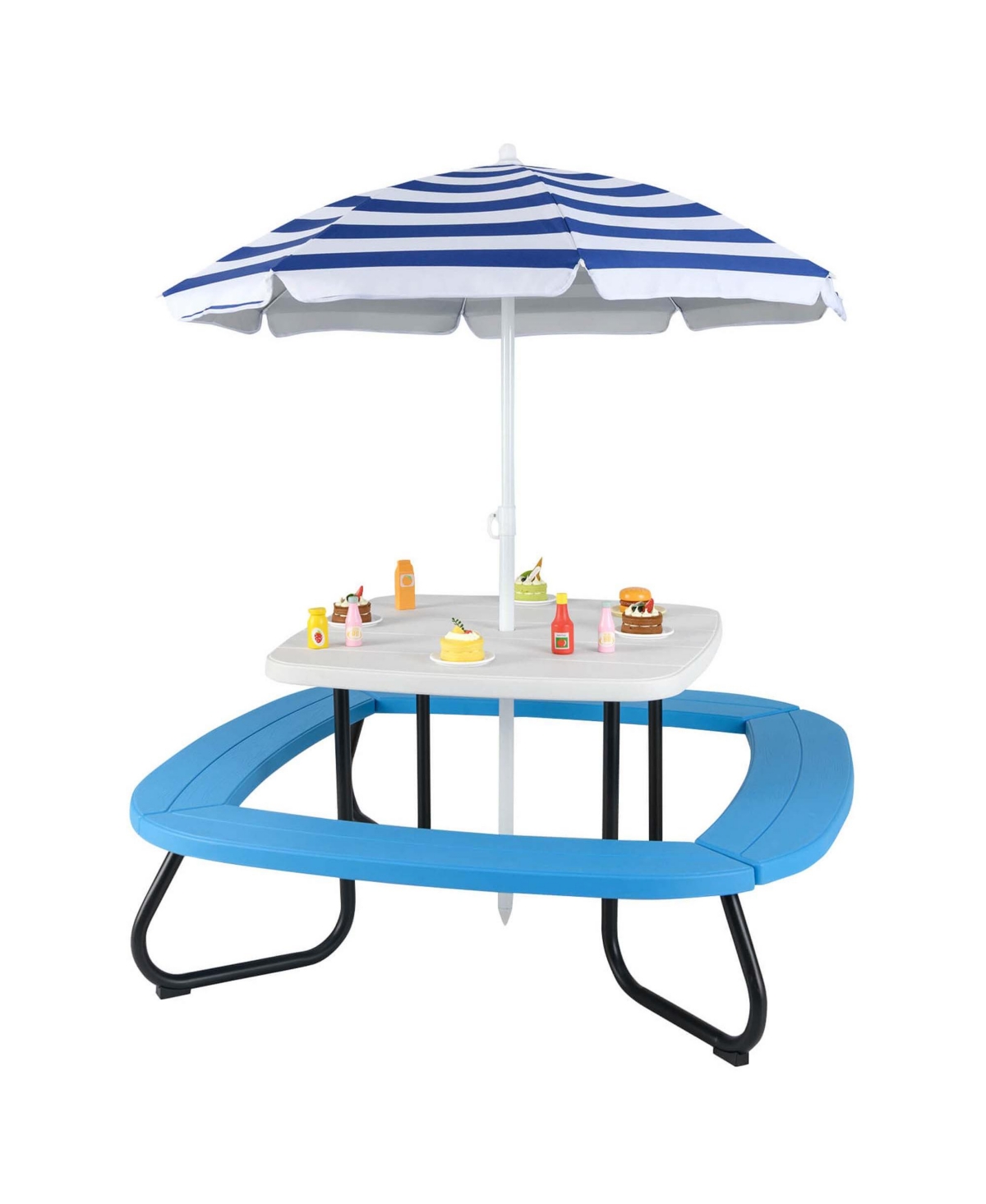 Click here for Kids Picnic Table Outdoor Activity Table with Adju... prices