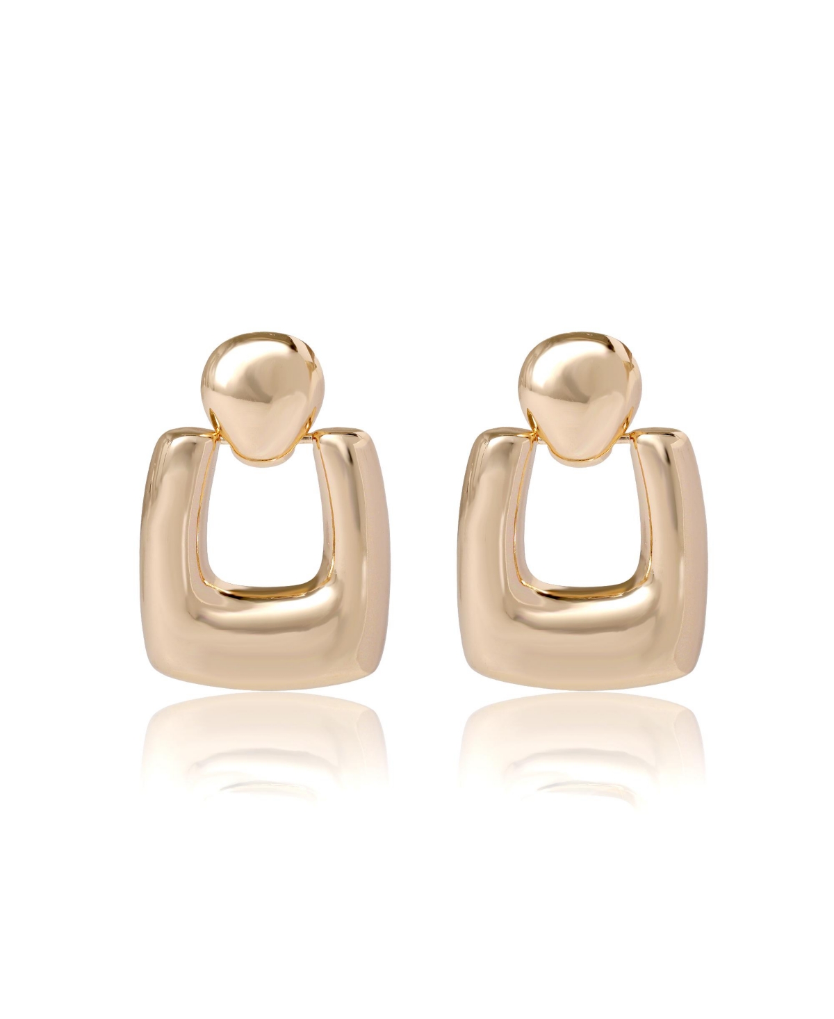 Click here for Bcbg Retro Rectangle Drop Earrings - Gold prices