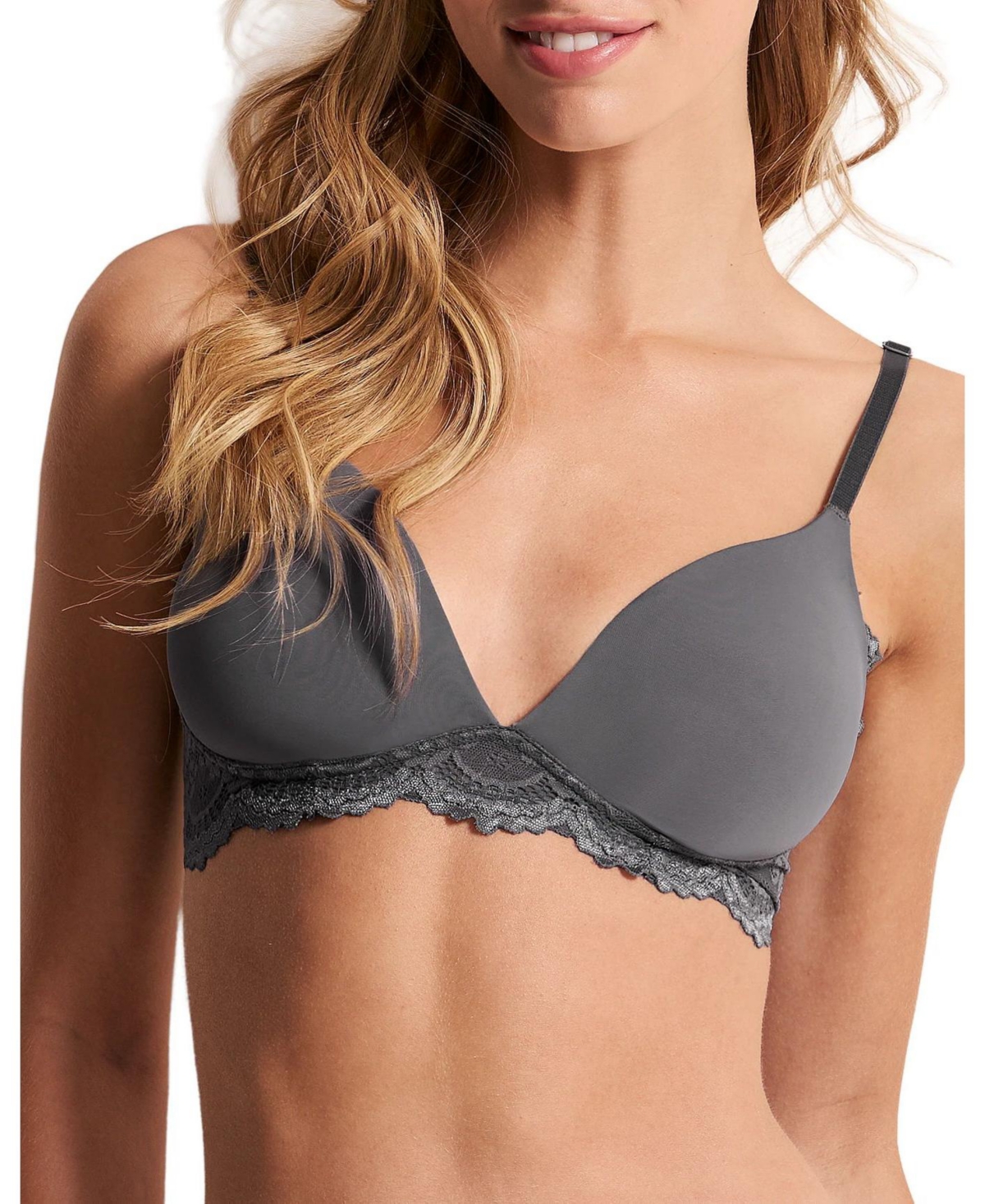Click here for Adore Me Jainey Womens Contour Plunge Bra - Dark g... prices