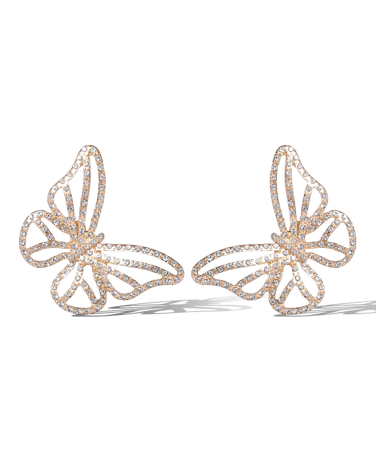 Click here for Jessica Simpson Textured Butterfly Stud Earrings i... prices