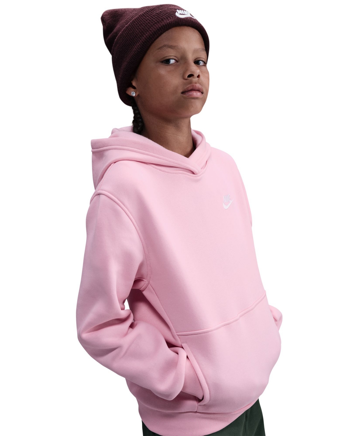 Click here for Nike Sportswear Big Kids Club Fleece Pullover Hood... prices