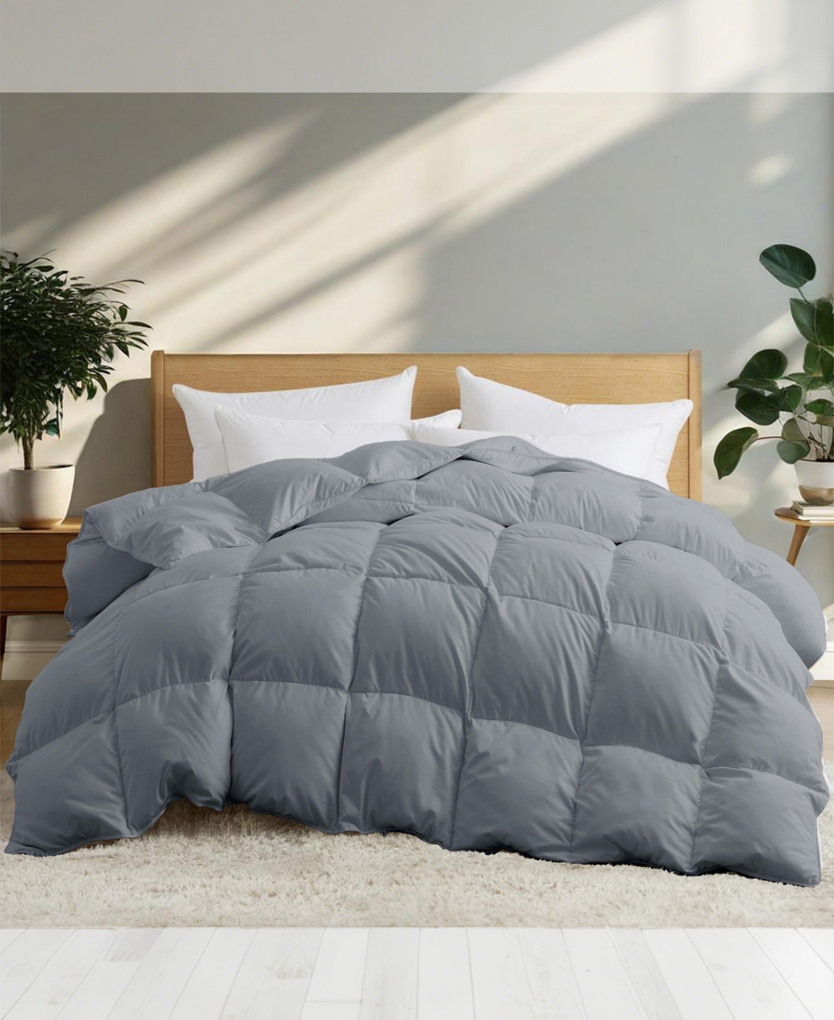 Click here for Unikome Heavyweight Goose Down Fiber Comforter  Fu... prices