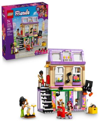 LEGO® Friends Music Store Apartment 42653 Toy Building Set, 483 Pieces ...