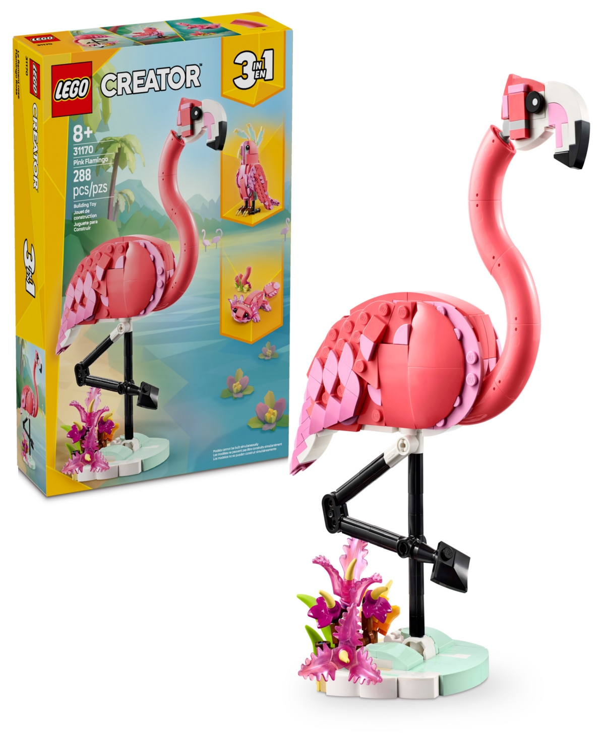 Click here for Lego Creator 3 in 1 Wild Animals Pink Flamingo 311... prices