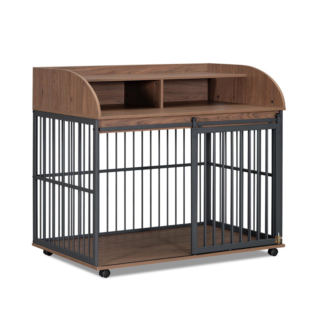 Click here for Aostirmotor 44 Brown Heavy Duty Large Dog Crate Fu... prices