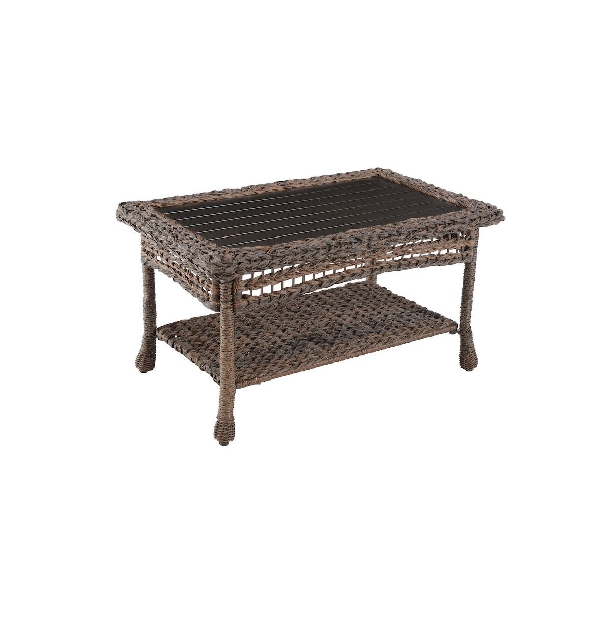 Click here for Jiallo Faux Sea Grass Resin Rattan Coffee Table prices