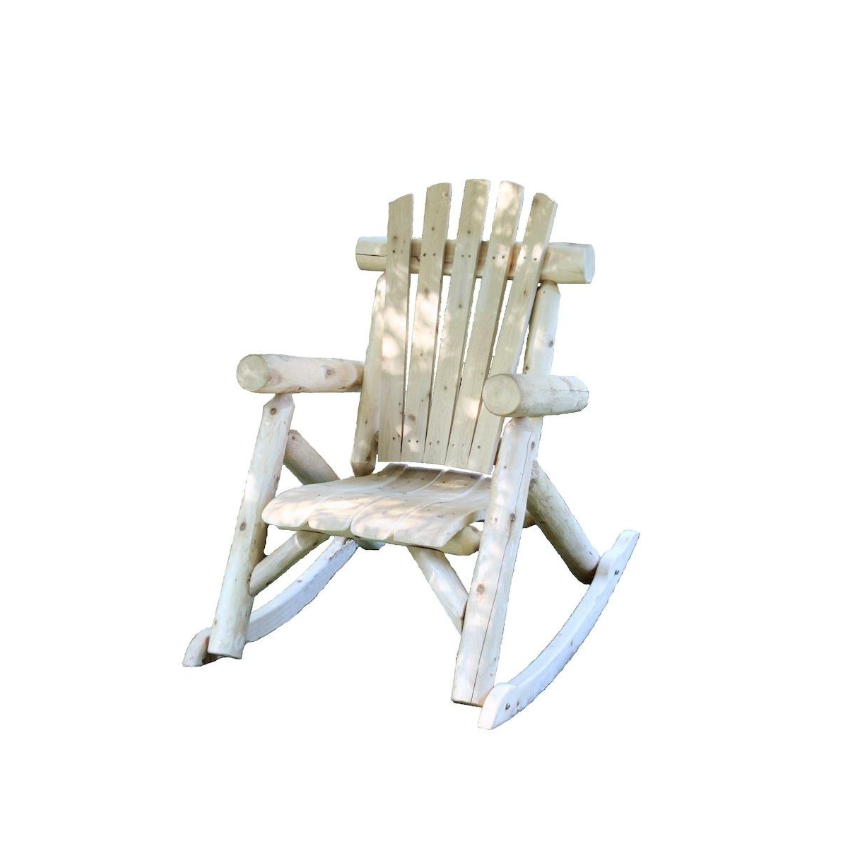 Click here for Contoured Comfort Cedar Log Rocking Chair - Unfini... prices