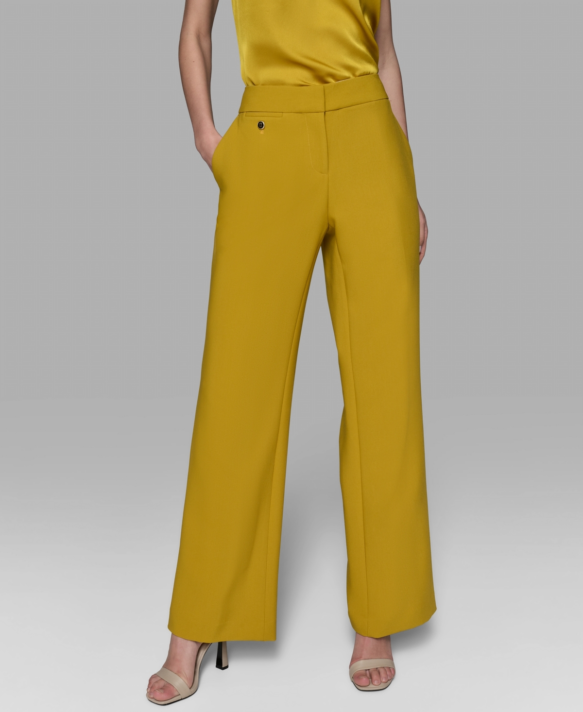 Click here for Karl Lagerfeld Paris Womens Straight-Leg Pants - G... prices