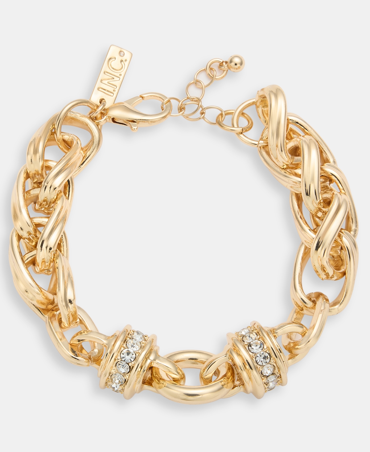 Click here for I.n.c. International Concepts Pave Link Bracelet... prices