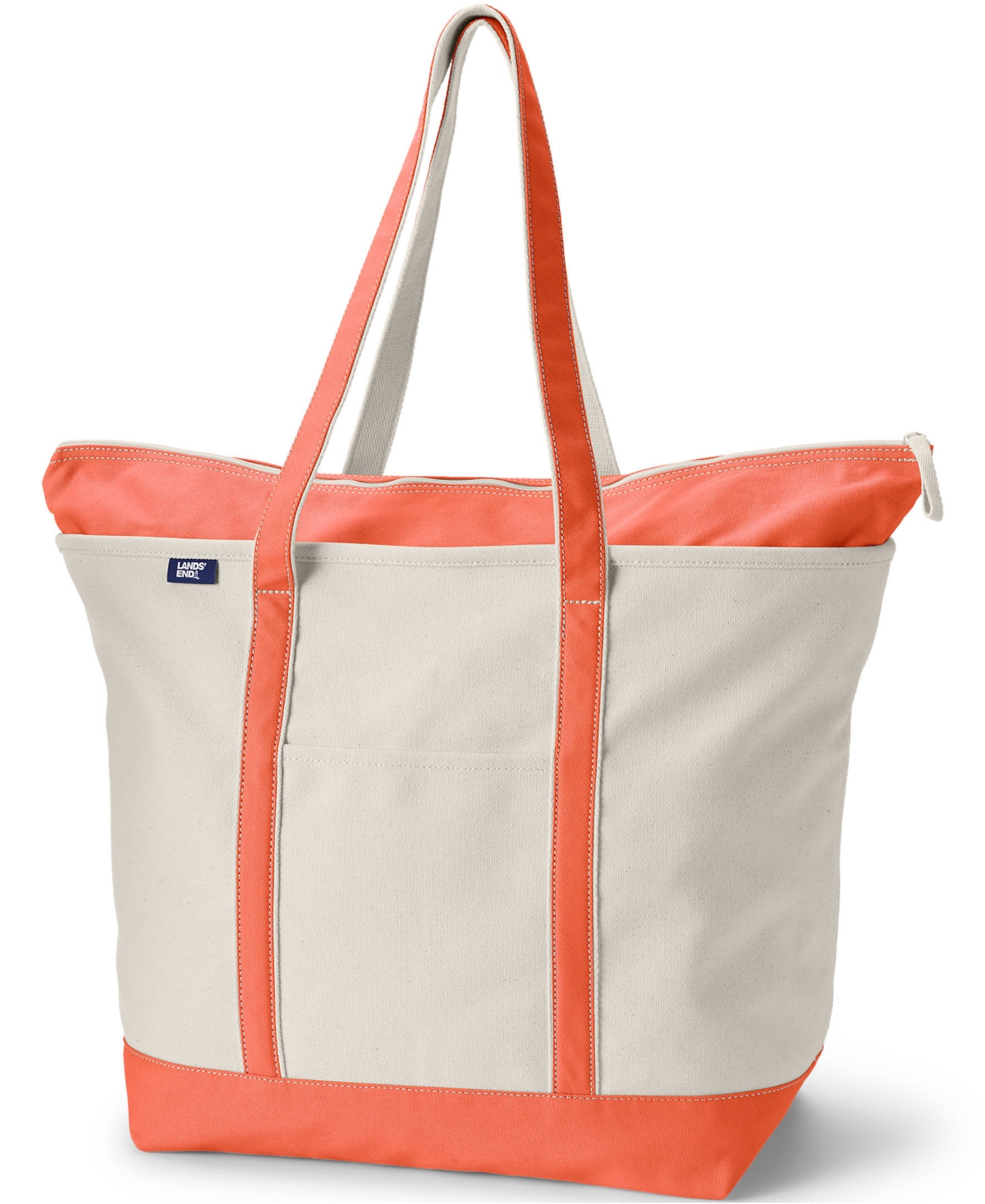 Click here for Lands End Extra Large 5 Pocket Zip Top Long Handle... prices