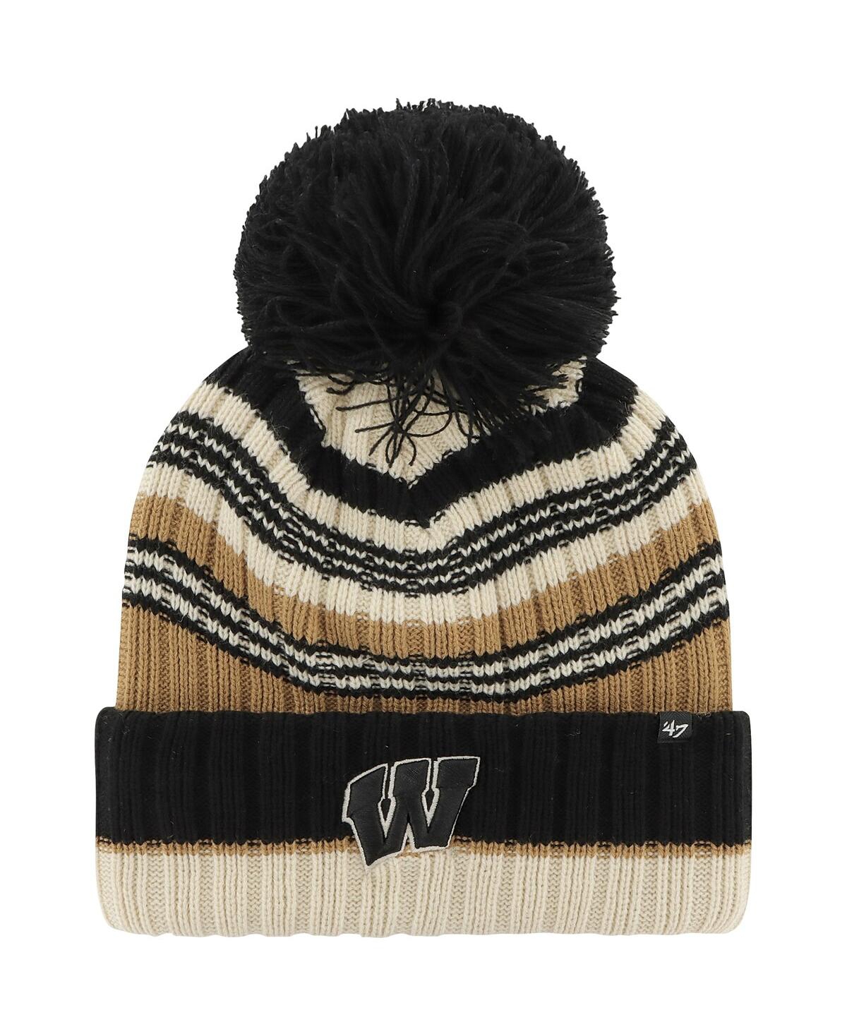 Click here for 47 Brand Womens Khaki Wisconsin Badgers Barista Cu... prices