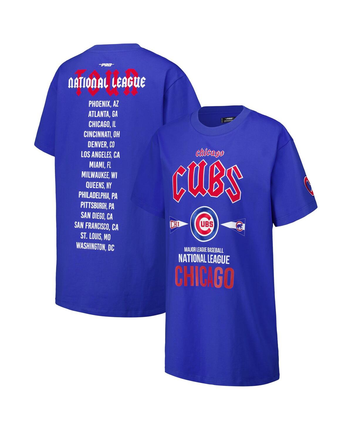 Click here for Pro Standard Womens Royal Chicago Cubs Oversized C... prices