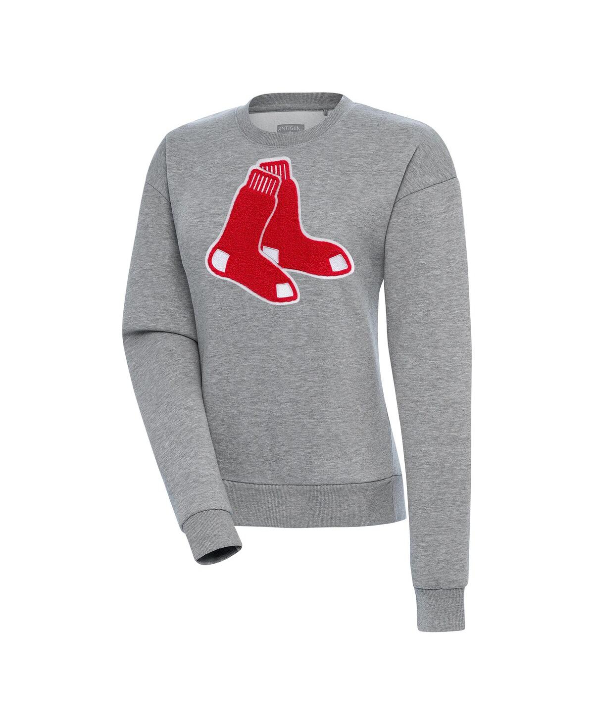 Click here for Antigua Womens Heather Gray Boston Red Sox Victory... prices