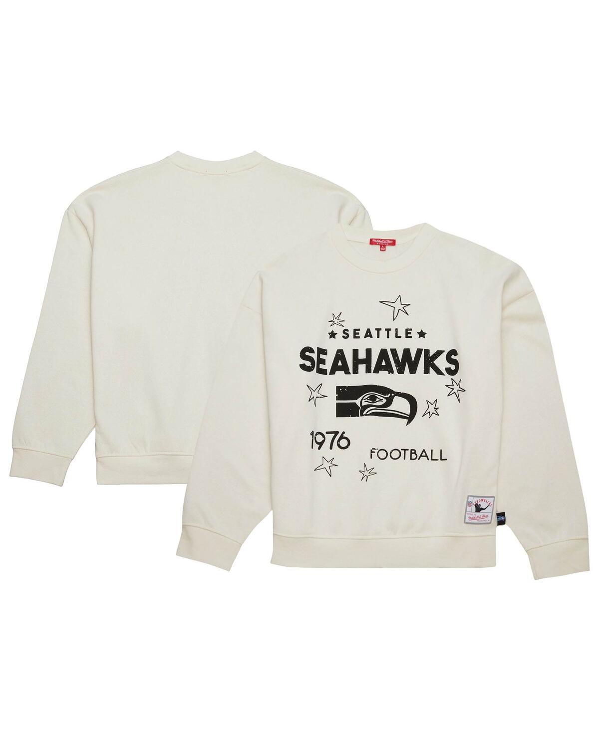 Click here for Mitchell & Ness Womens Cream Seattle Seahawks Thro... prices