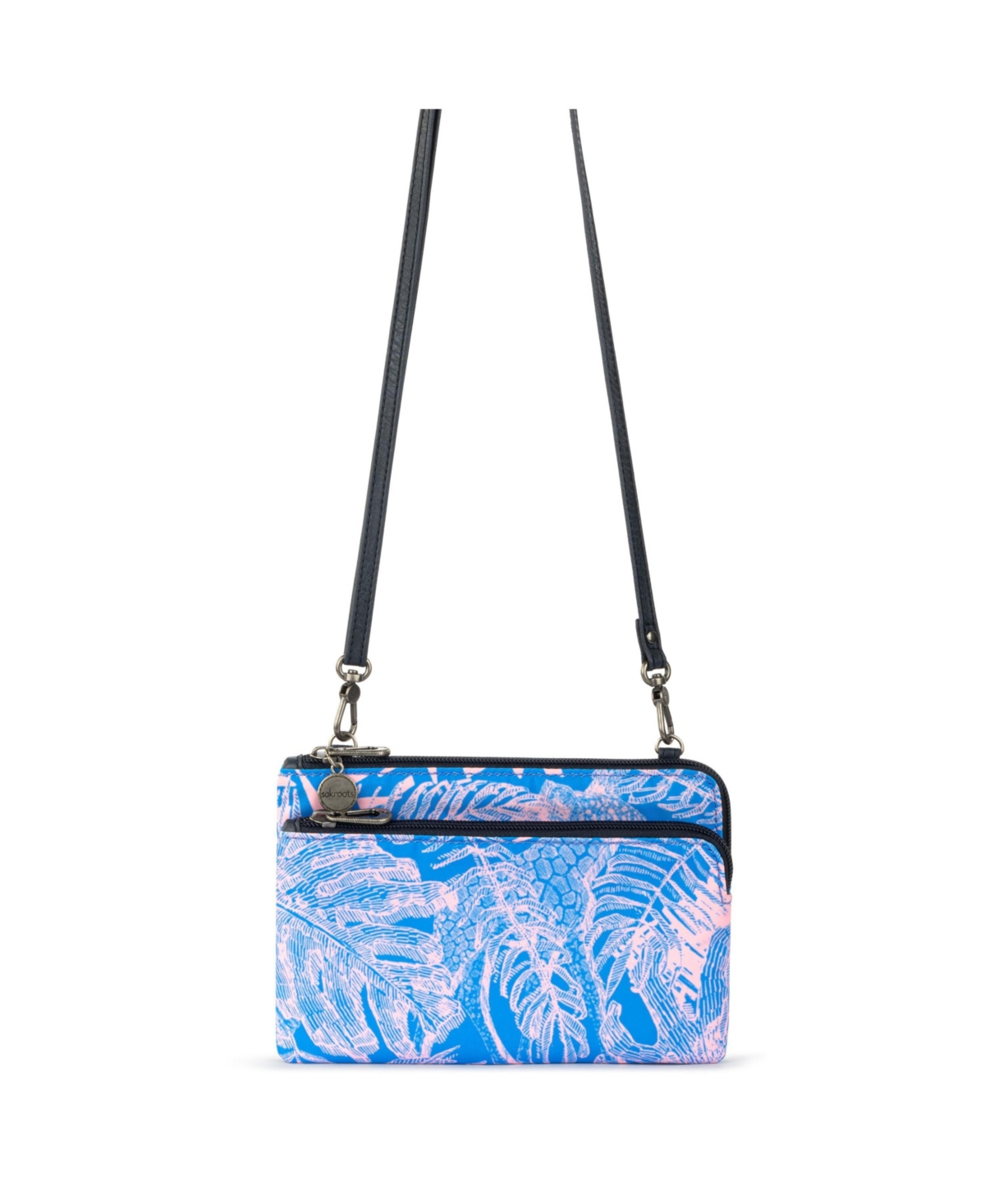 Click here for Sakroots Womens Cambria Crossbody - Bubblegum wild... prices