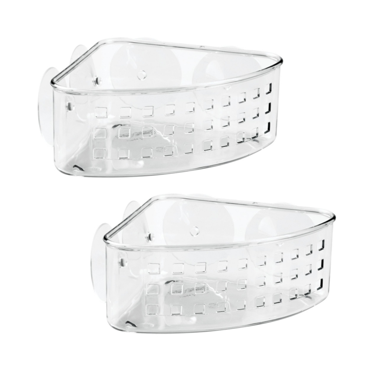 Click here for iDesign Plastic Suction Corner Shower Basket  Set... prices