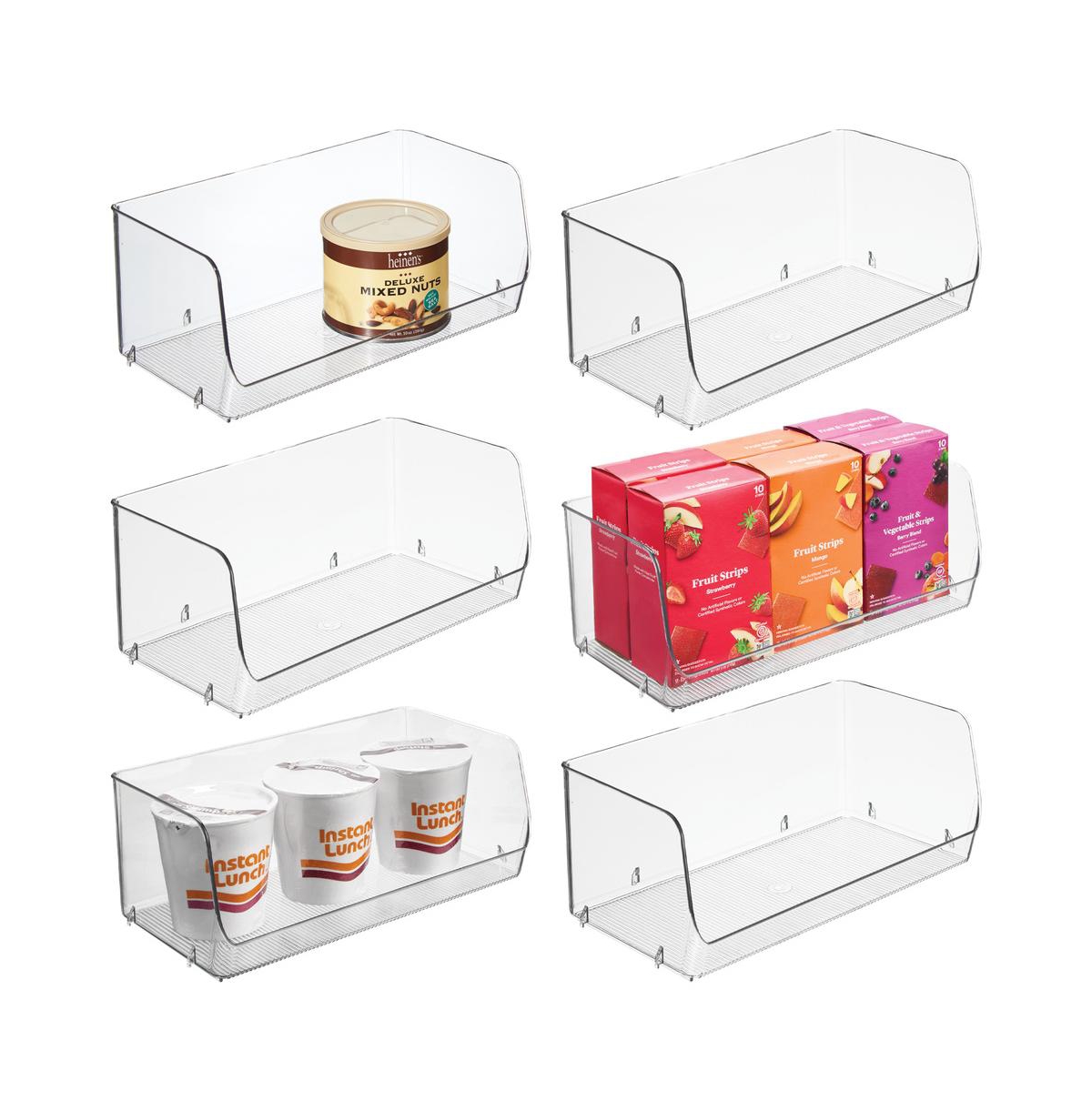 Click here for iDesign Wide Stackable Open-Front Storage Bins - S... prices