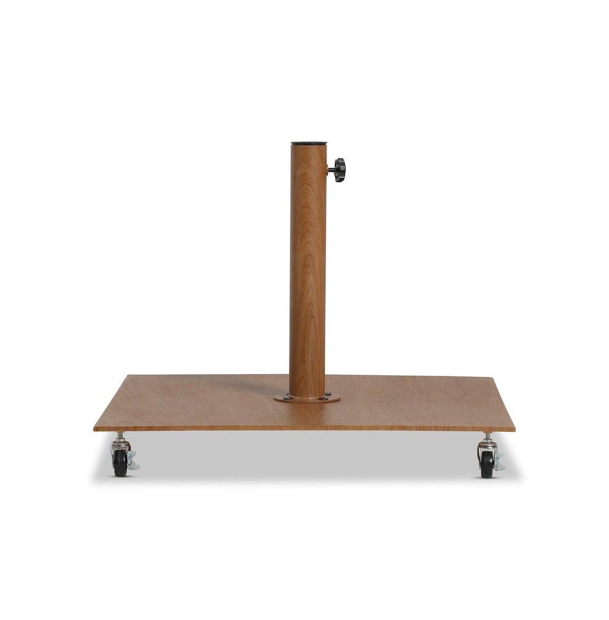 Click here for Meridian Furniture Belize Teak Steel Patio Umbrell... prices