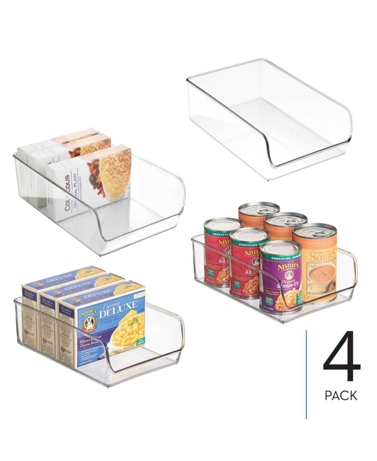 Click here for iDesign Pantry Organizer Bins for Cabinets or Frid... prices