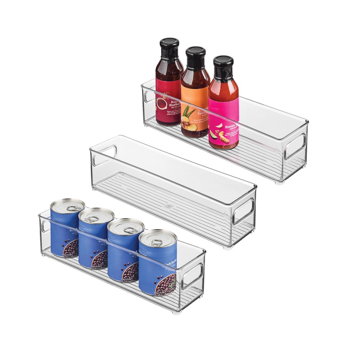 Click here for iDesign Plastic Stackable Fridge Bin with Handles... prices