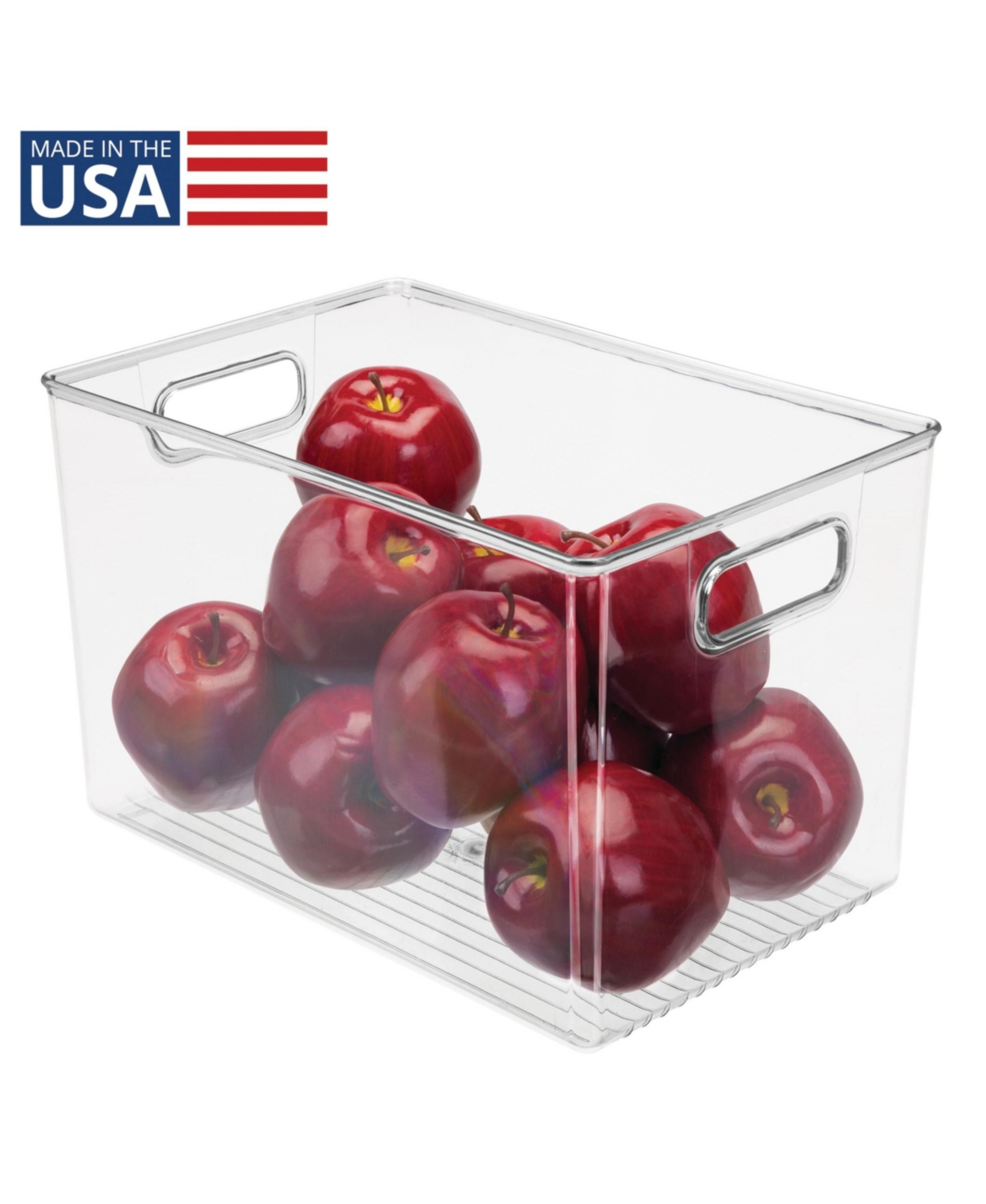 Click here for iDesign Plastic Storage Bin with Handles - Clear -... prices