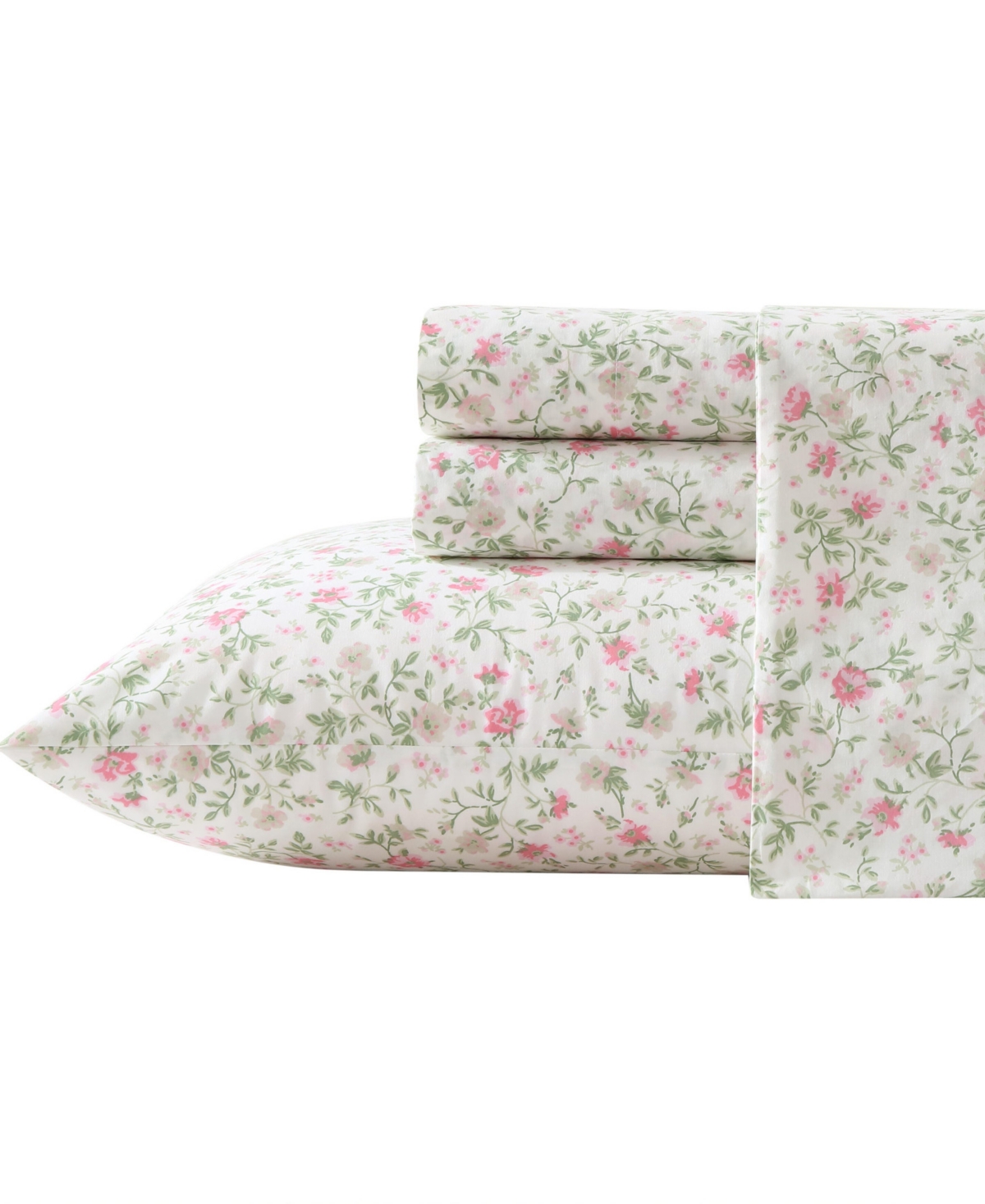 Click here for Laura Ashley Cotton Percale 4-Pc. Sheet Set  Queen... prices