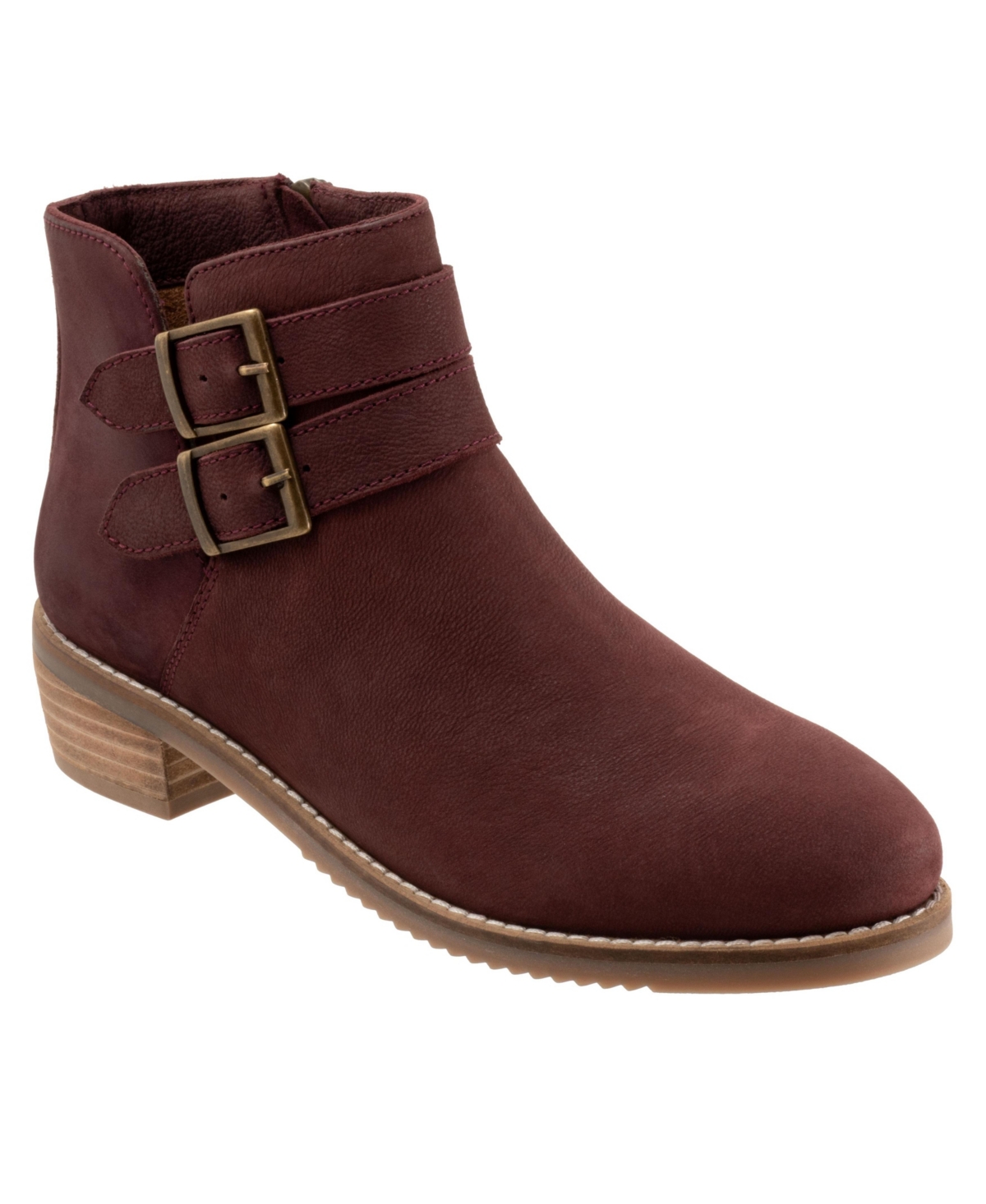 Click here for SoftWalk Rochester Boot - Cherry nubuck prices