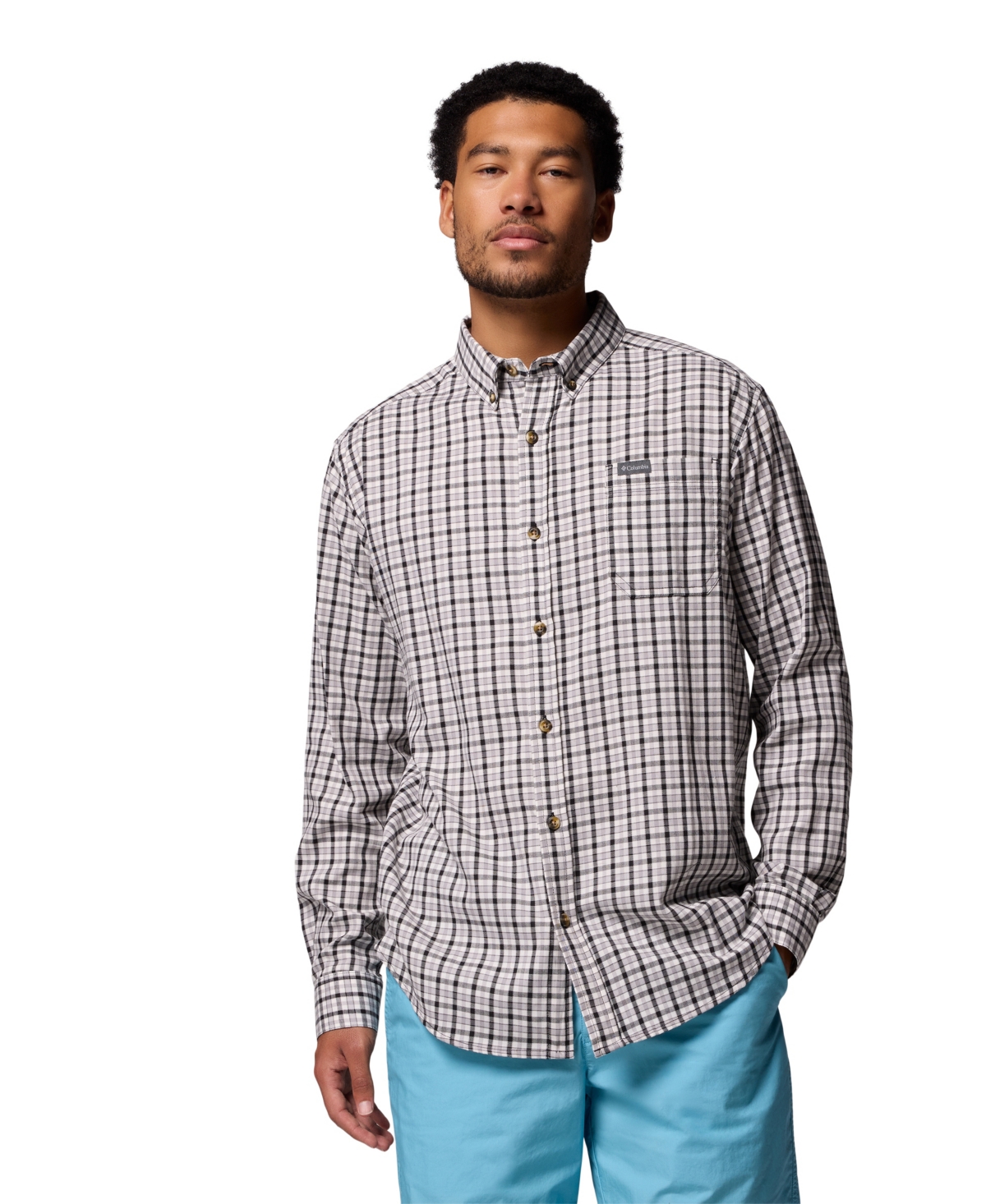 Click here for Columbia Mens Rapid Rivers Long Sleeve Shirt - Bla... prices