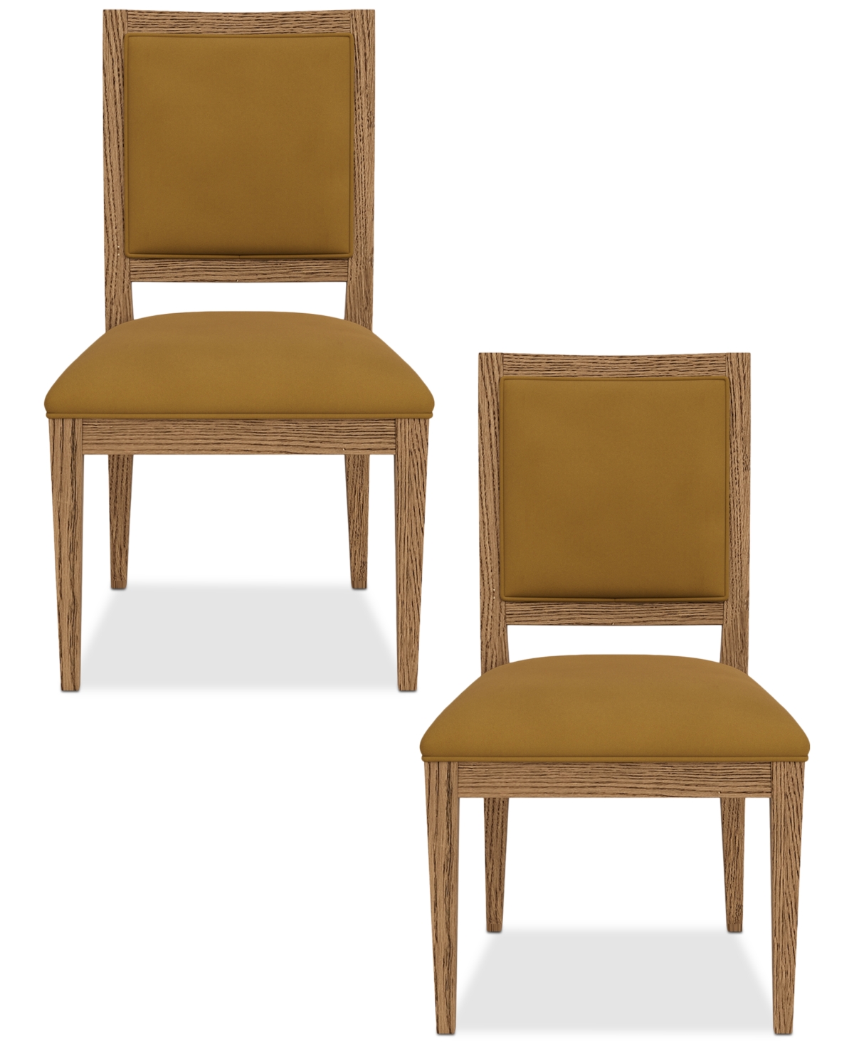 Click here for Everleigh 2 Pc. Upholstered Back Side Chair - Nutm... prices