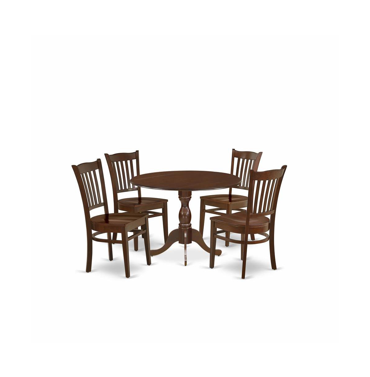 Click here for East West Furniture 5 Piece Dropleaf Kitchen Dinin... prices