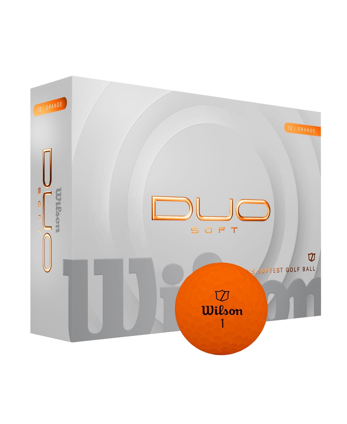 Click here for Wilson Duo Soft Golf Balls - Dozen - Orange prices
