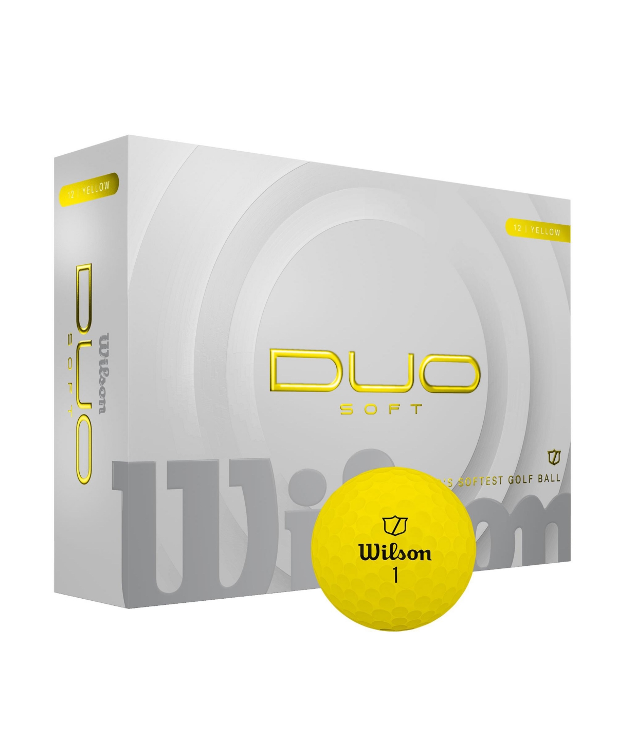Click here for Wilson Duo Soft Golf Balls - Dozen - Yellow prices