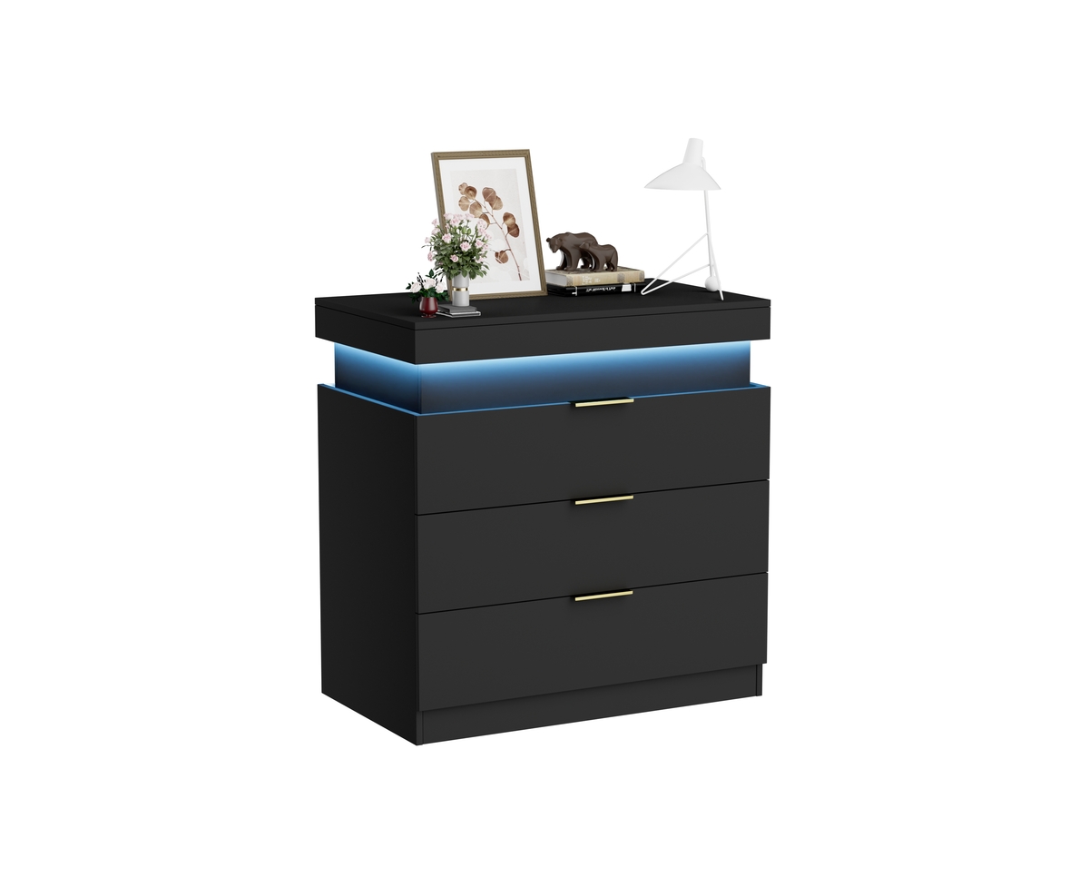 Click here for Casainc Nightstand storage table with Charging Sta... prices