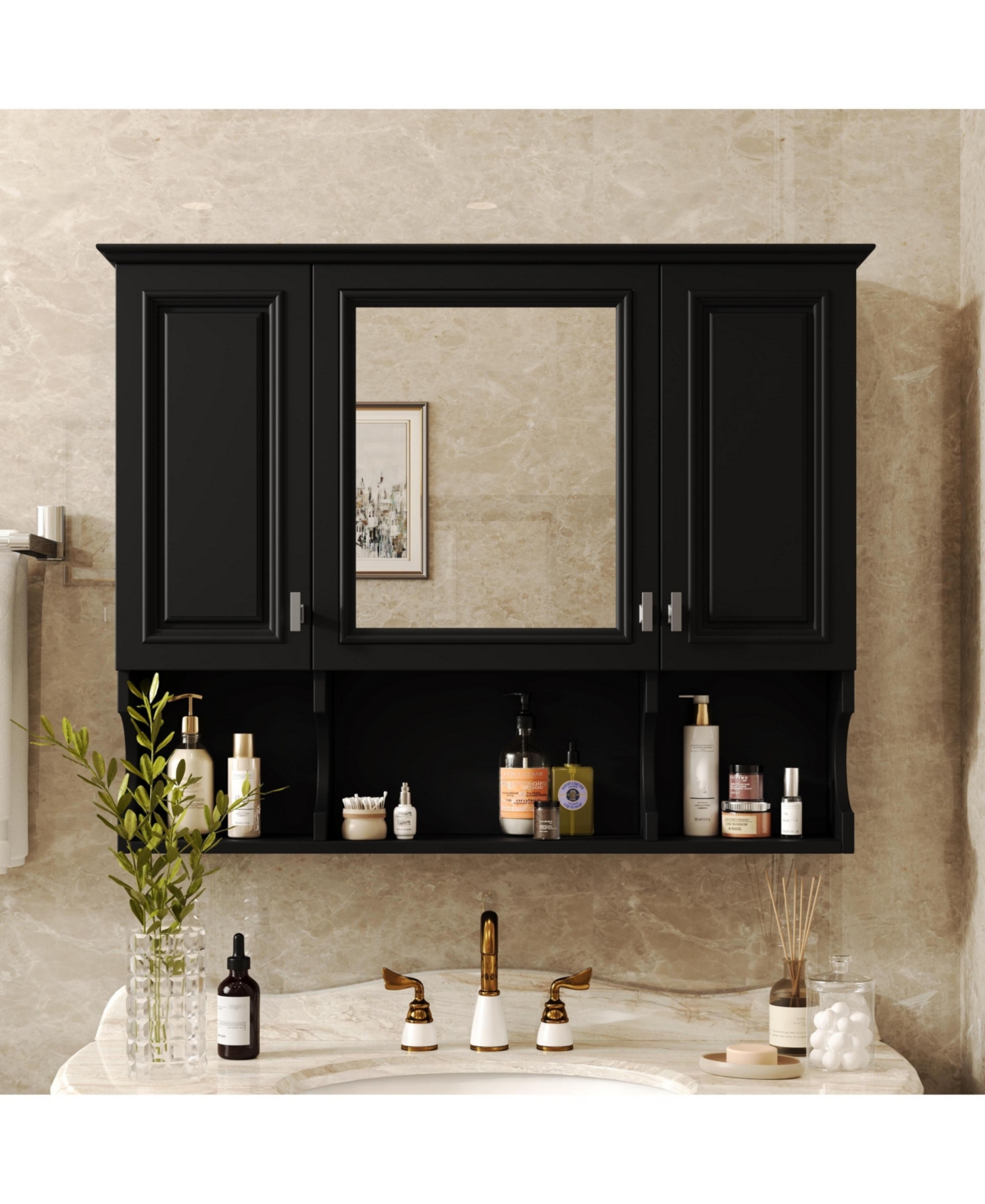 Click here for Casainc 35" x 28" Wall Mounted Mirror Me... prices