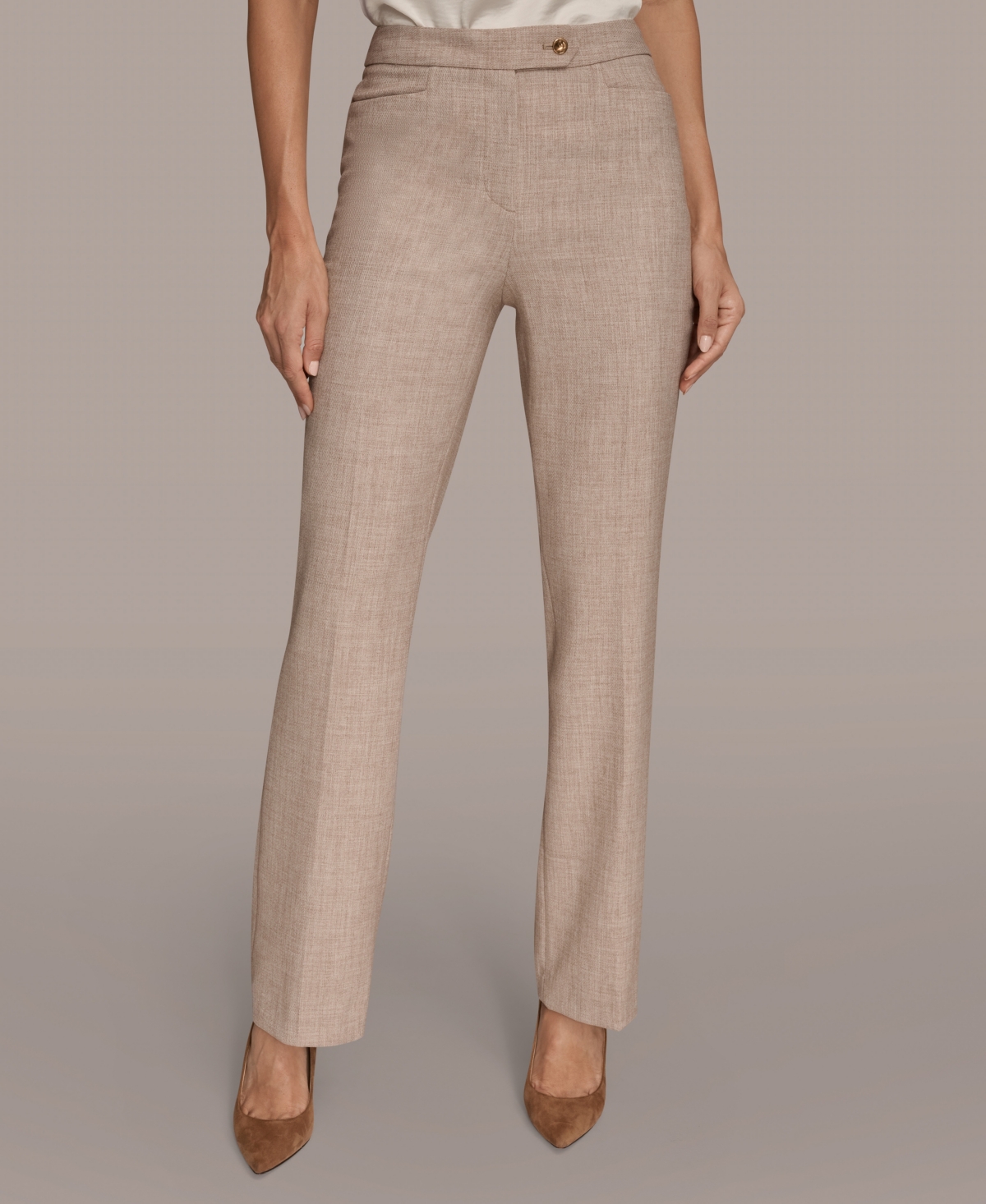 Click here for Donna Karan New York Womens Straight Leg Pants - N... prices