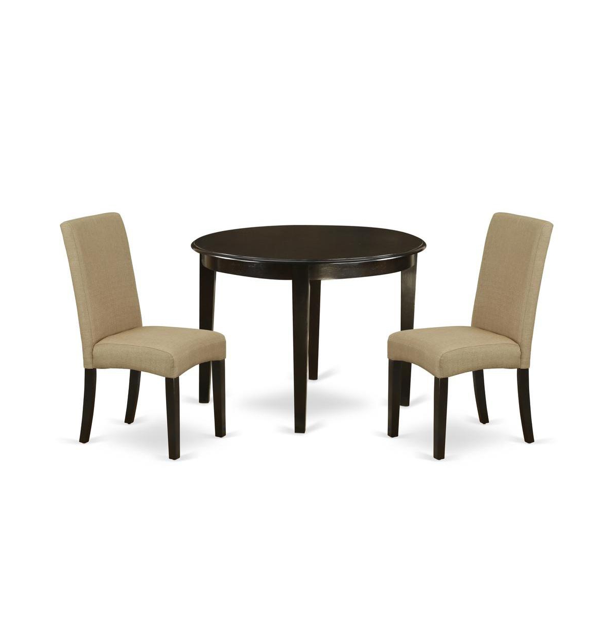 Click here for East West Furniture Dining Room Set Cappuccino - C... prices
