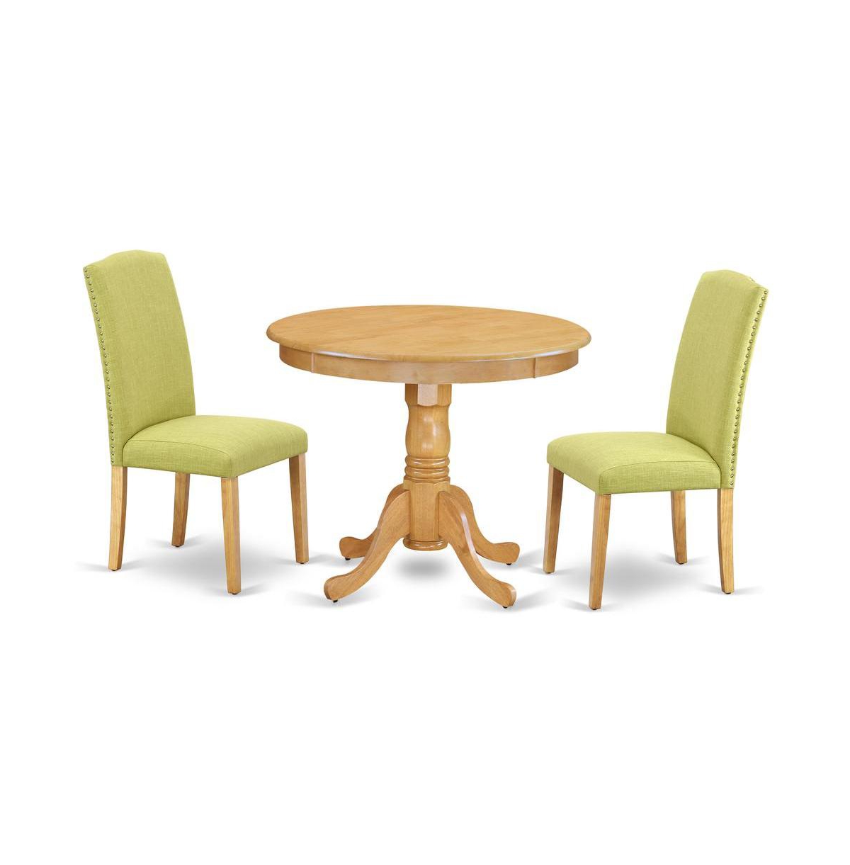 Click here for East West Furniture Dining Room Set Oak - Oak prices