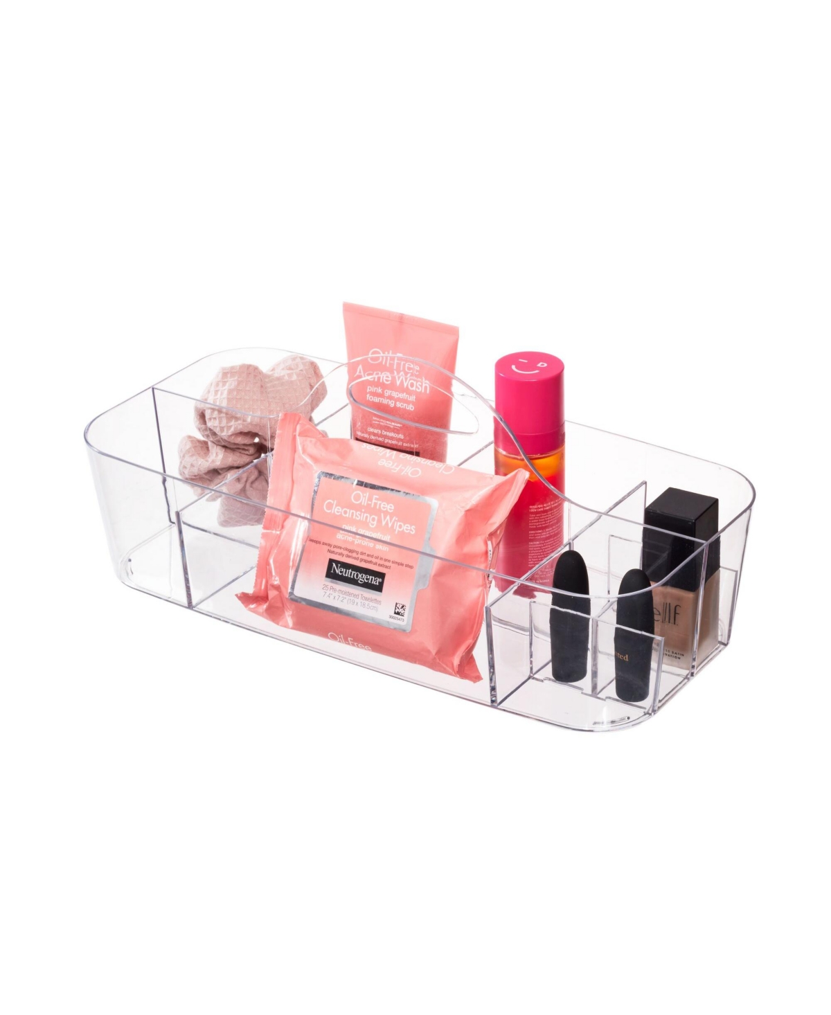 Click here for iDesign Plastic Cosmetic Organizer Tote - Clear Bi... prices