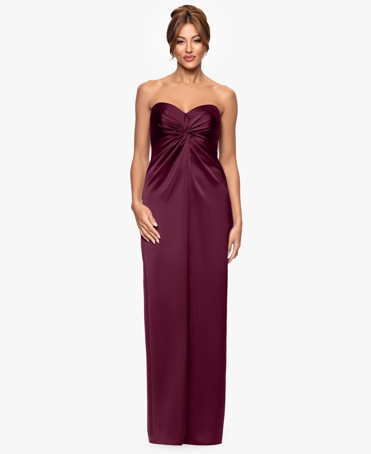 Click here for Xscape Womens Sleeveless Maxi Dress - Wine prices